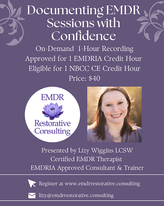 Trainings | EMDR Restorative LLC